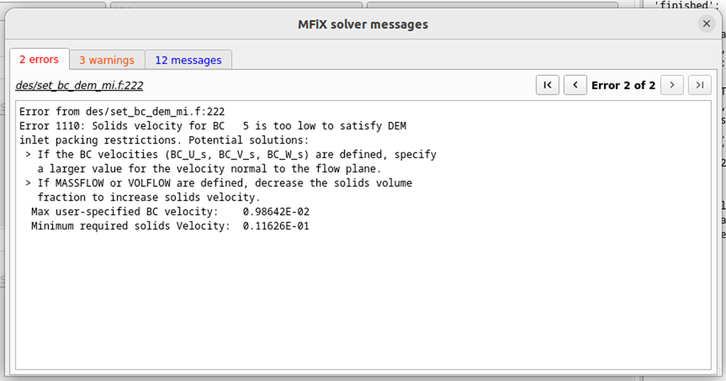 Running Divergence Mfix Netl Flow Science Software Support 